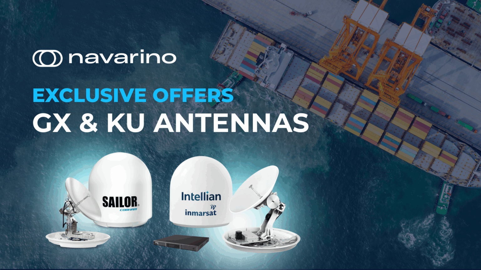 Exclusive Promotions: GX and KU Antennas - Navarino